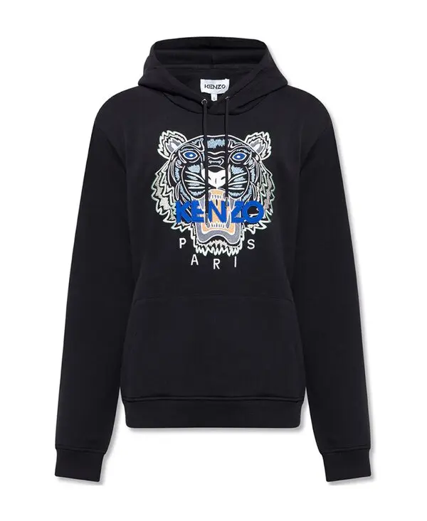 Kenzo Tiger Embroidered Hooded Sweatshirt