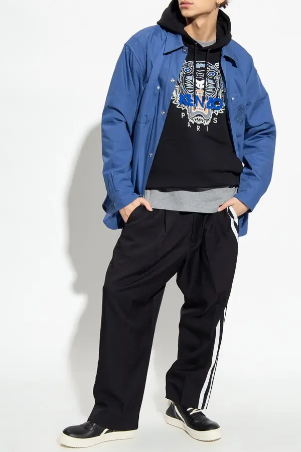 Kenzo Tiger Embroidered Hooded Sweatshirt
