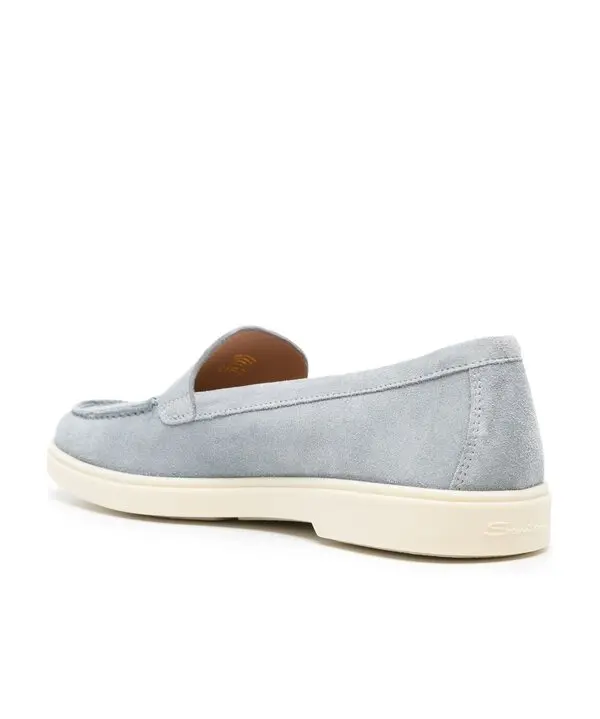 Santoni Logo Moulded Loafers