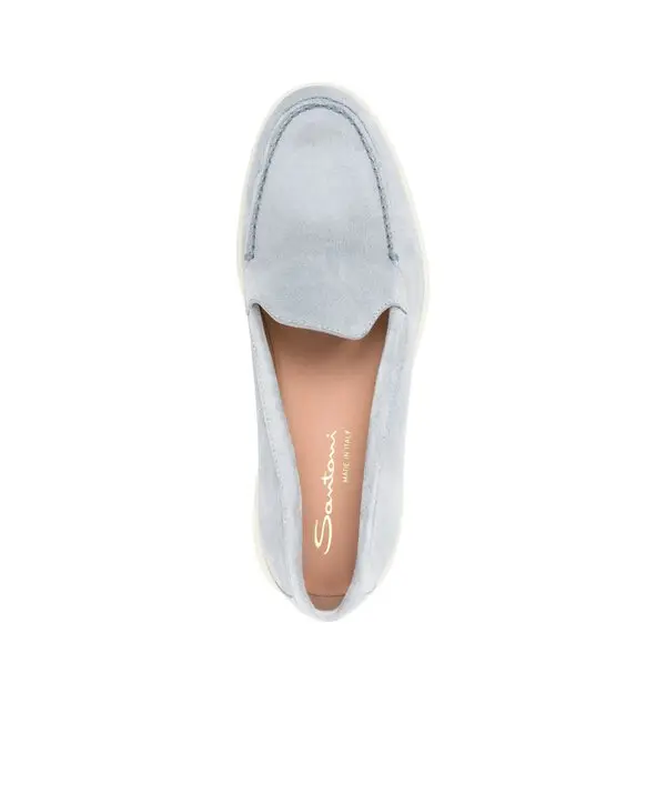 Santoni Logo Moulded Loafers