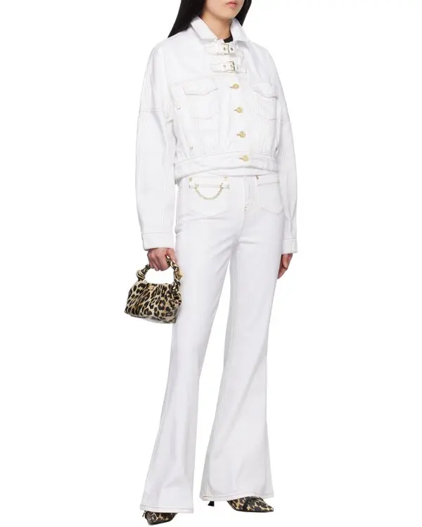 GANNI Leopard Printed Mini Tote Bag - Leopard Color