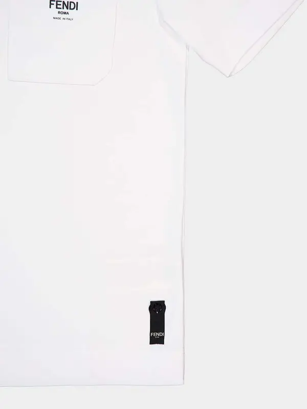 Fendi Logo Printed Crewneck T-shirt