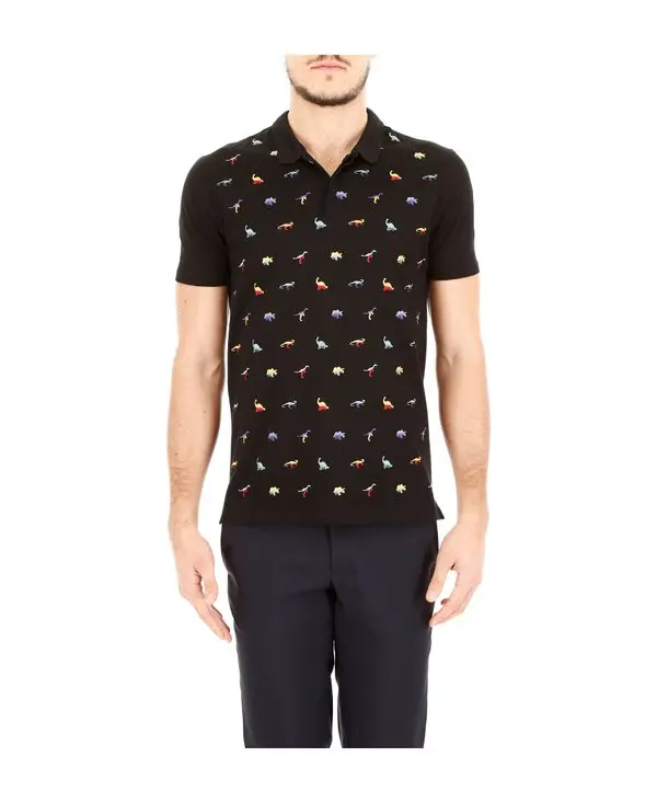 LANVIN Short Sleeve Polo Shirt