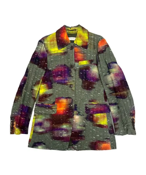 Dries Van Noten Long Sleeve Casual Jacket With Flap Pockets