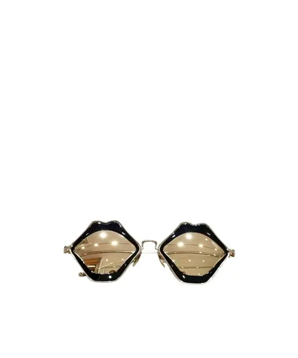Chrome Hearts Geometric Sunglasses - Nude
