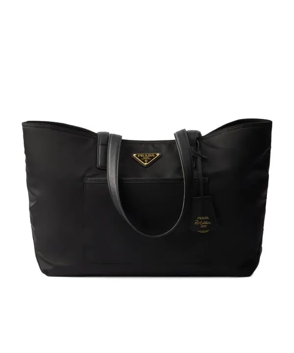 Prada Re-edition 1978 Medium Tote Bag - Black