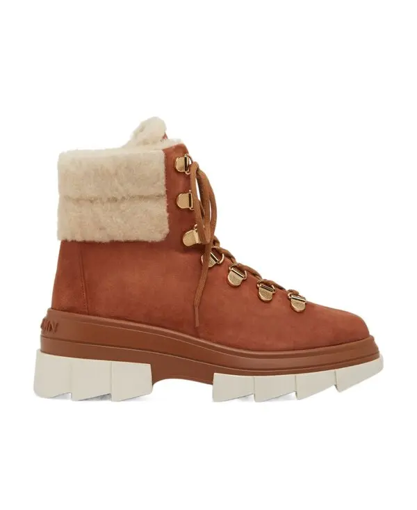 STUART WEITZMAN Lace-up Ankle Boots