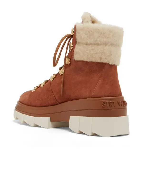 STUART WEITZMAN Lace-up Ankle Boots