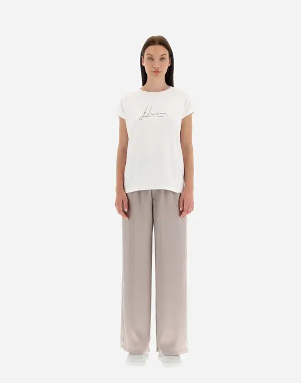 Herno Embellished Crewneck T-shirt