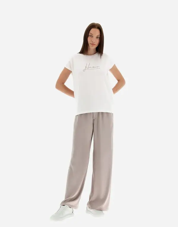 Herno Embellished Crewneck T-shirt