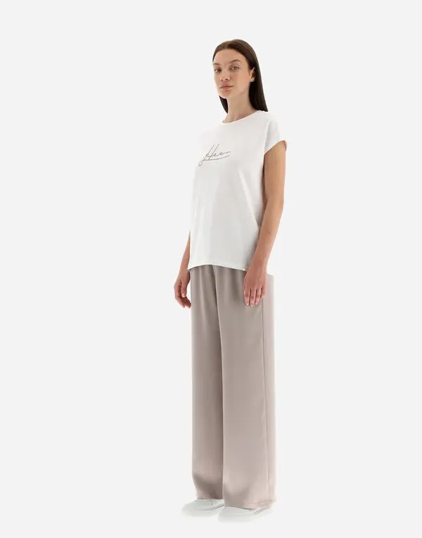 Herno Embellished Crewneck T-shirt