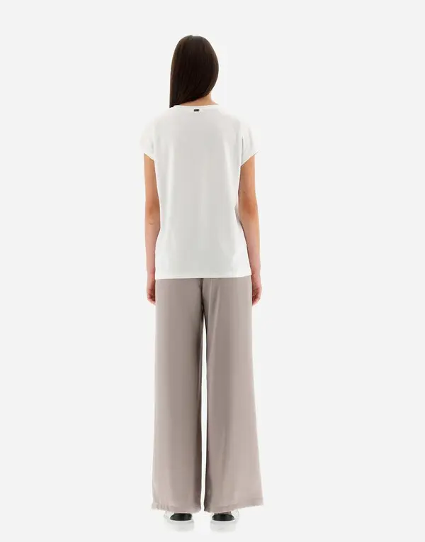 Herno Embellished Crewneck T-shirt