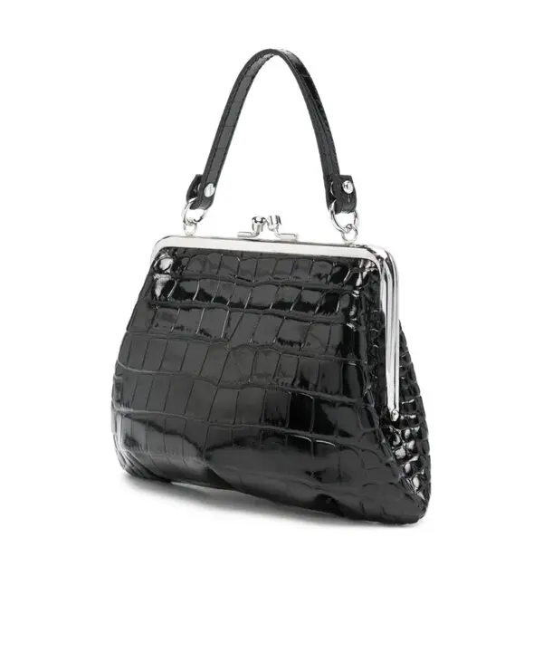VIVIENNE WESTWOOD Croc Effect Frame Purse