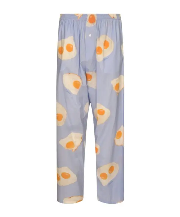 Moschino All-over Printed Trousers - Nude