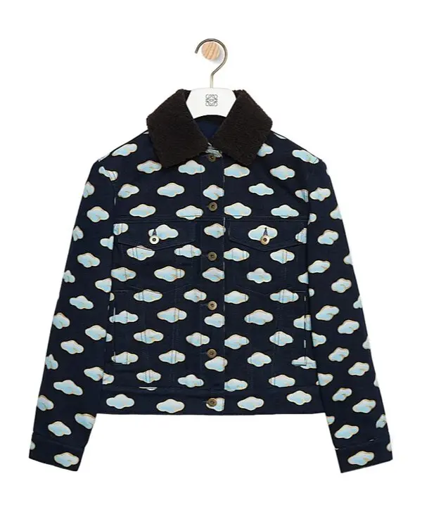 Loewe Jacket In Denim - Black
