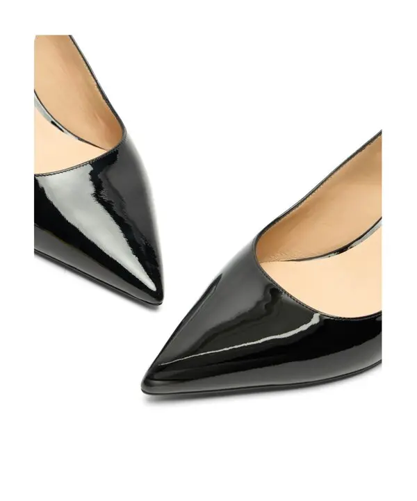 STUART WEITZMAN Sculpt Slingback 50 Kitten Heel - Black