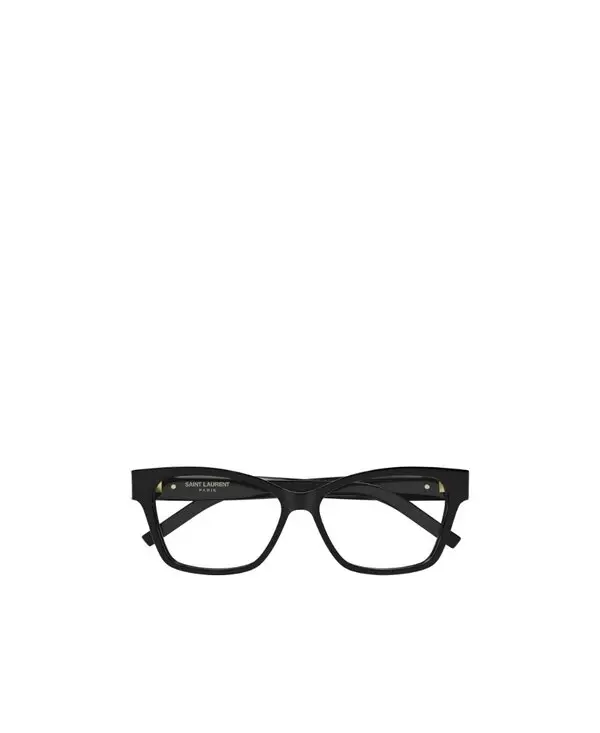 Saint Laurent Rectangle Frame Eyeglasses - Black