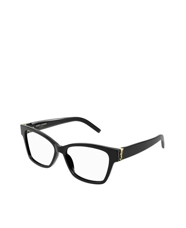 Saint Laurent Rectangle Frame Eyeglasses - Black