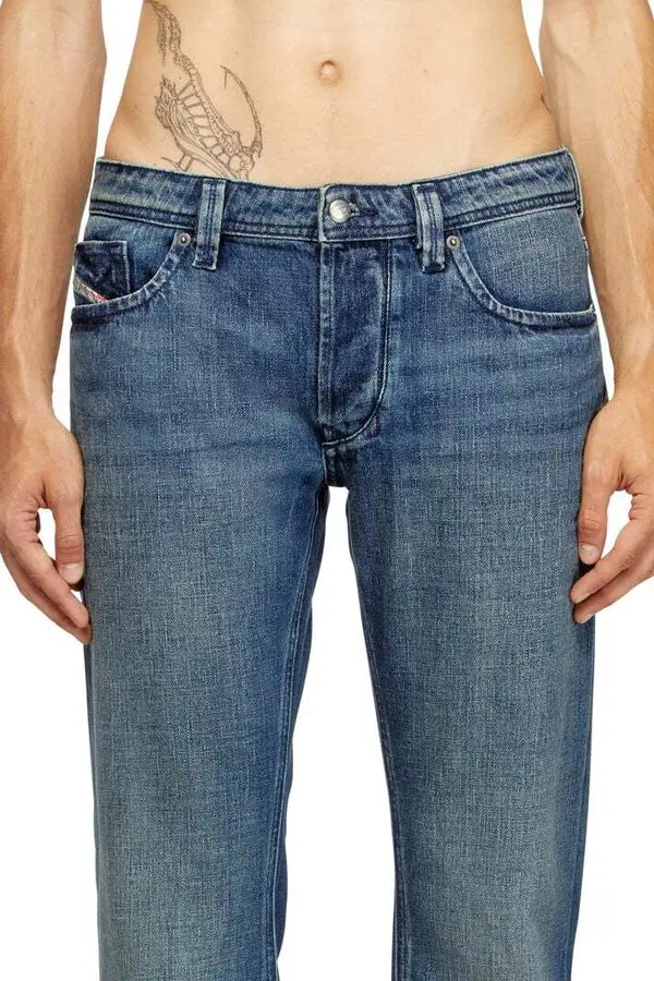 DIESEL® 1985 Straight Leg Jeans - Dark Blue