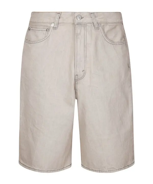 HAIKURE Logo Patch Short - Light Grey