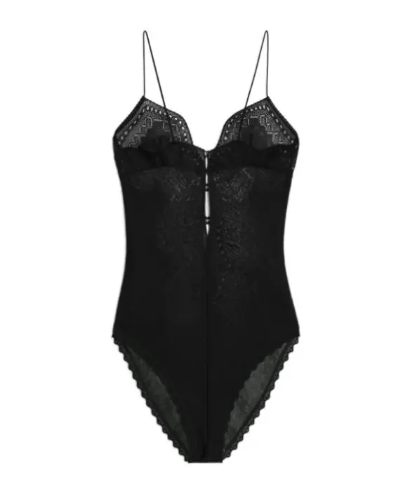 Celine Lingerie Bodysuit In Silk