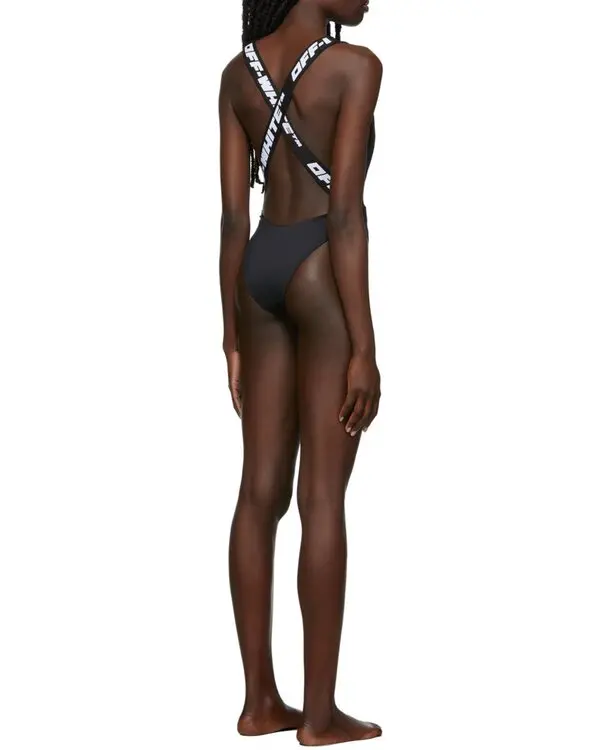 Off-White Logo Appliqué One-piece Swimsuit