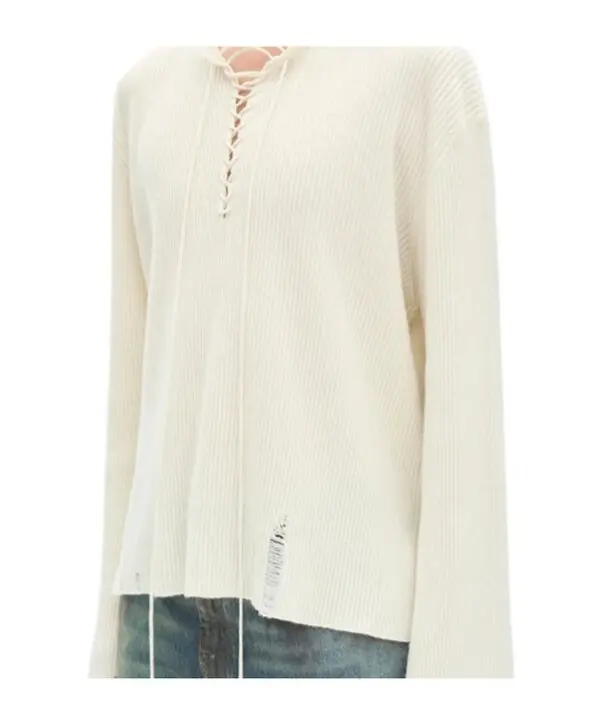 ANN DEMEULEMEESTER Tie Sweater