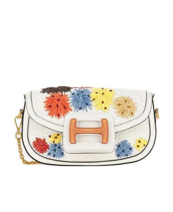 Hogan H-bag Shoulder Bag - White
