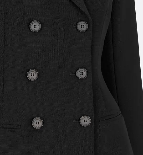 Dior Fitted Double-breasted Jacket