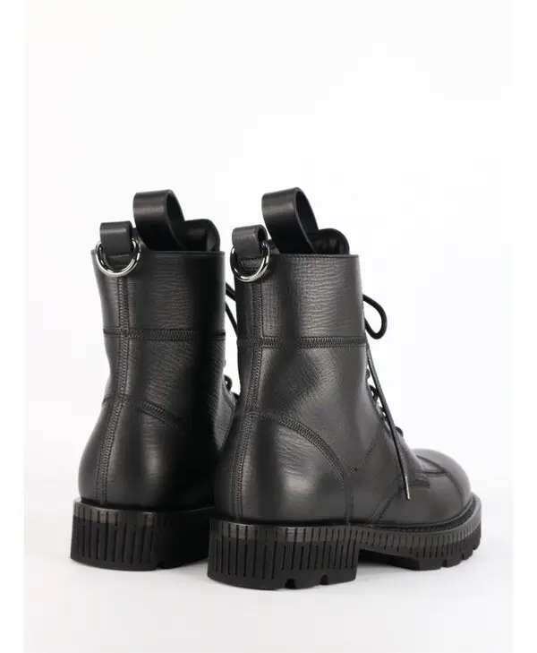 Dolce & Gabbana Logo Plaque Ankle Boots