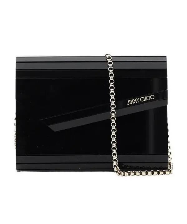 JIMMY CHOO Candy Clutch - Black
