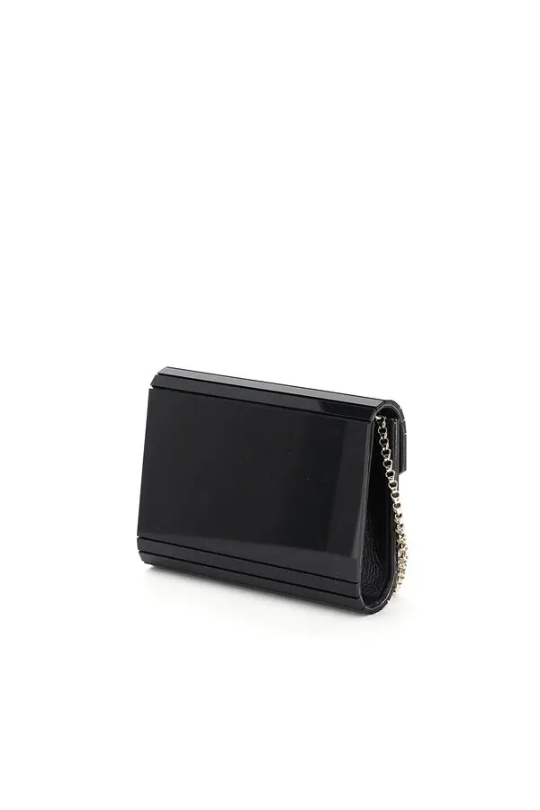 JIMMY CHOO Candy Clutch - Black