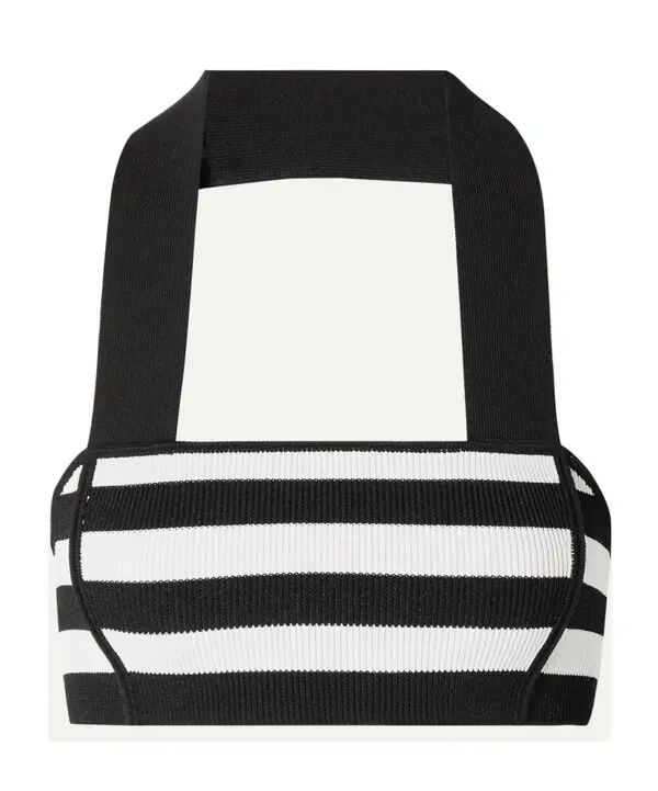 Khaite Striped Knit Top