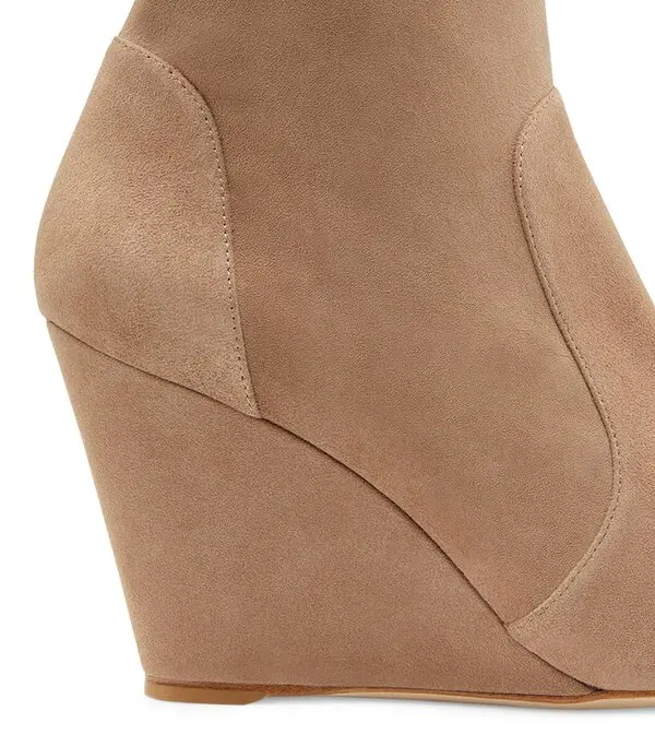 STUART WEITZMAN Wedge Boots - Brown