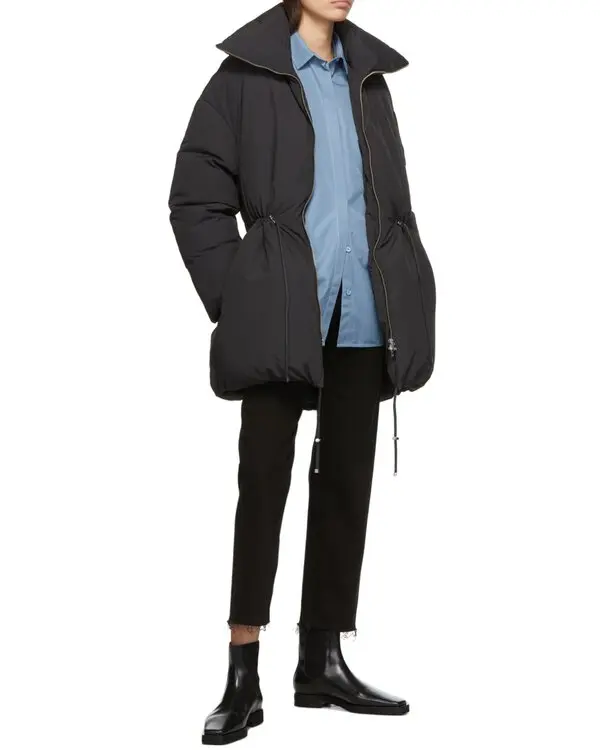 TOTEME Cropped Straight-leg Jeans - Black