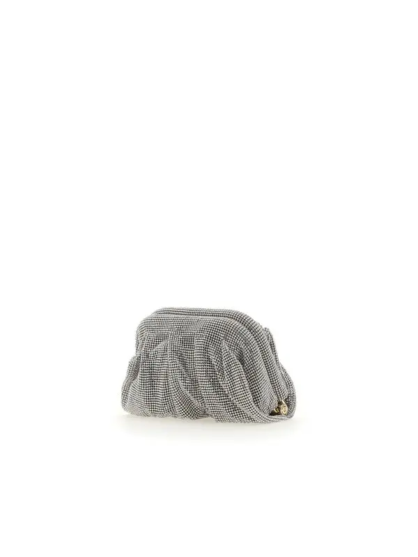 Benedetta Bruzziches Embellished Clutch Bag - Gray