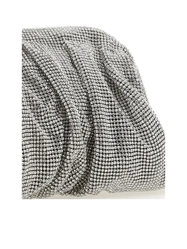 Benedetta Bruzziches Embellished Clutch Bag - Gray