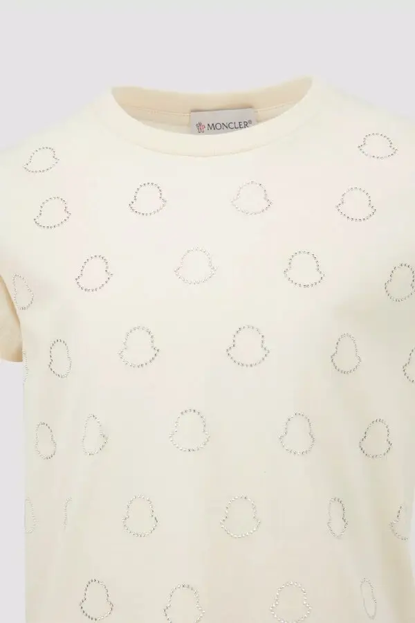 Moncler Crystal Logo T-shirt