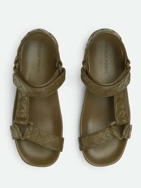 Bottega Veneta Woven Trip Sandals