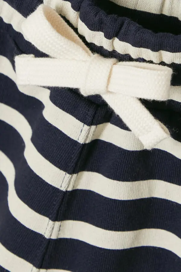 Red Valentino Striped Drawstring-waist Shorts