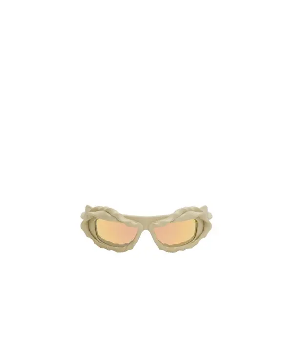 Ottolinger Rectangle Frame Sunglasses - Beige