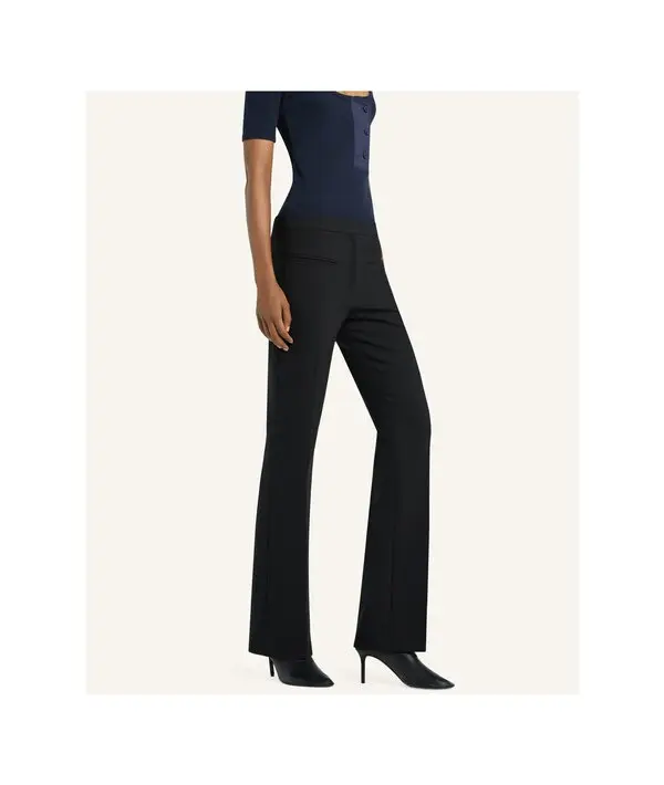 COURREGES Heritage Bootcut Pants - Black