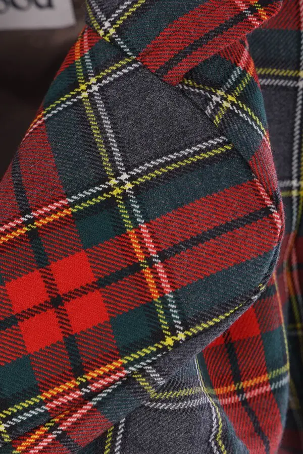 VIVIENNE WESTWOOD Single-breasted Checkered Blazer