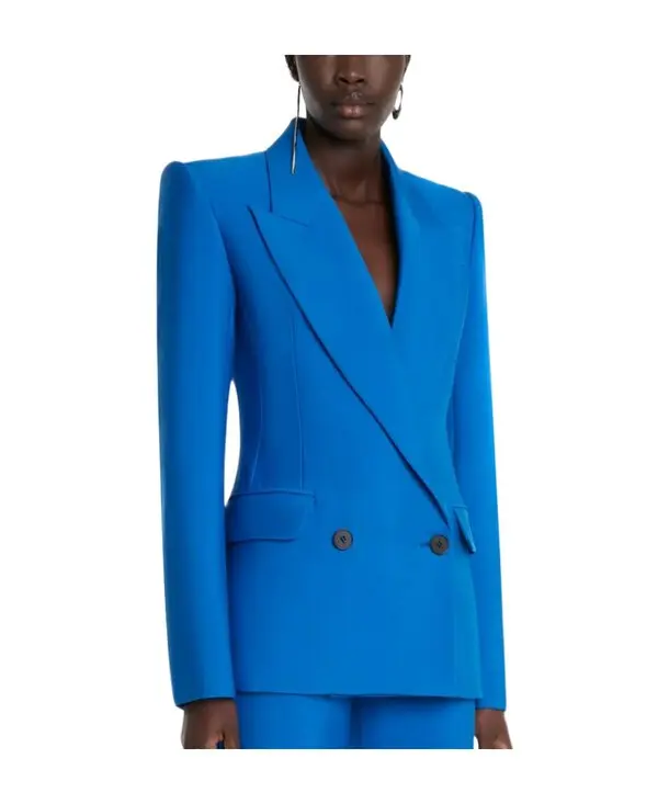 Alexander McQueen Double-breasted Long-sleeved Blazer