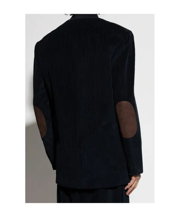 Moschino Long Sleeve Blazer - Black
