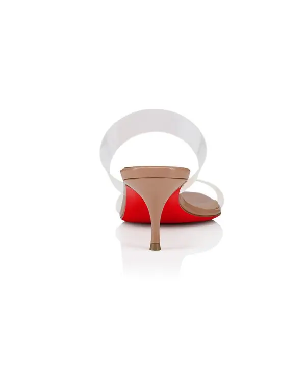 CHRISTIAN LOUBOUTIN 55mm Just Nothing Two-straps Sandals - Blush