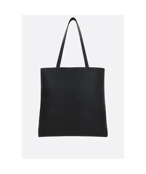Prada Triangle Logo Top Handle Bag - Black