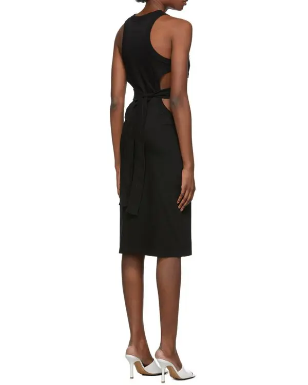 DION LEE Cut-detail Sleeveless Midi Dress