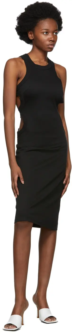 DION LEE Cut-detail Sleeveless Midi Dress