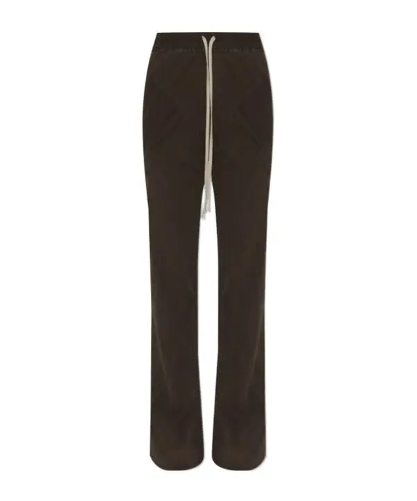 Rick Owens Drawstring Waist Trousers - Black